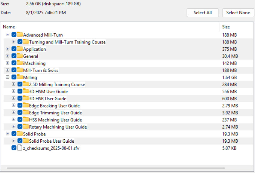 Download SolidCAM 2025 for SolidWorks Documents and Training Materials